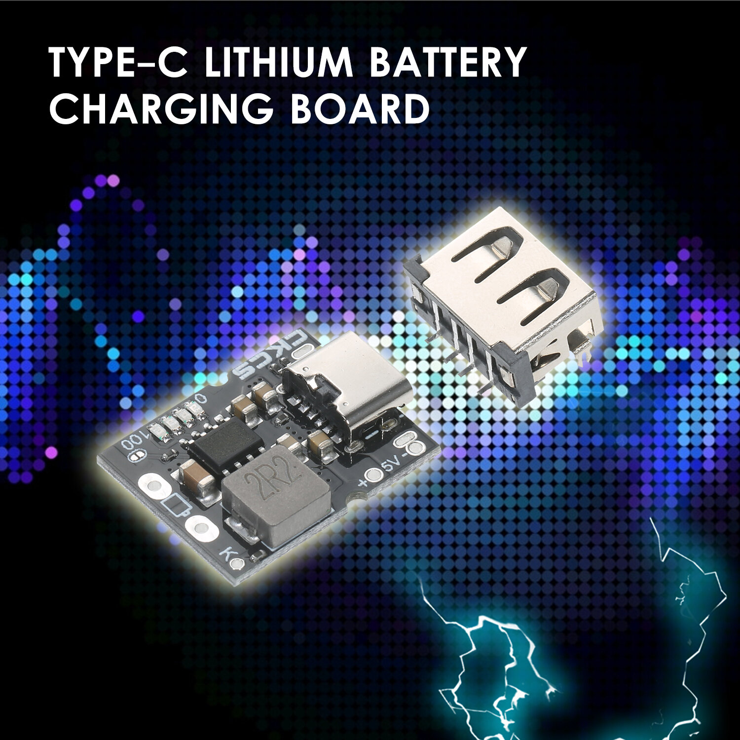 5V 2A Type-C модуль зарядки литиевой батареи