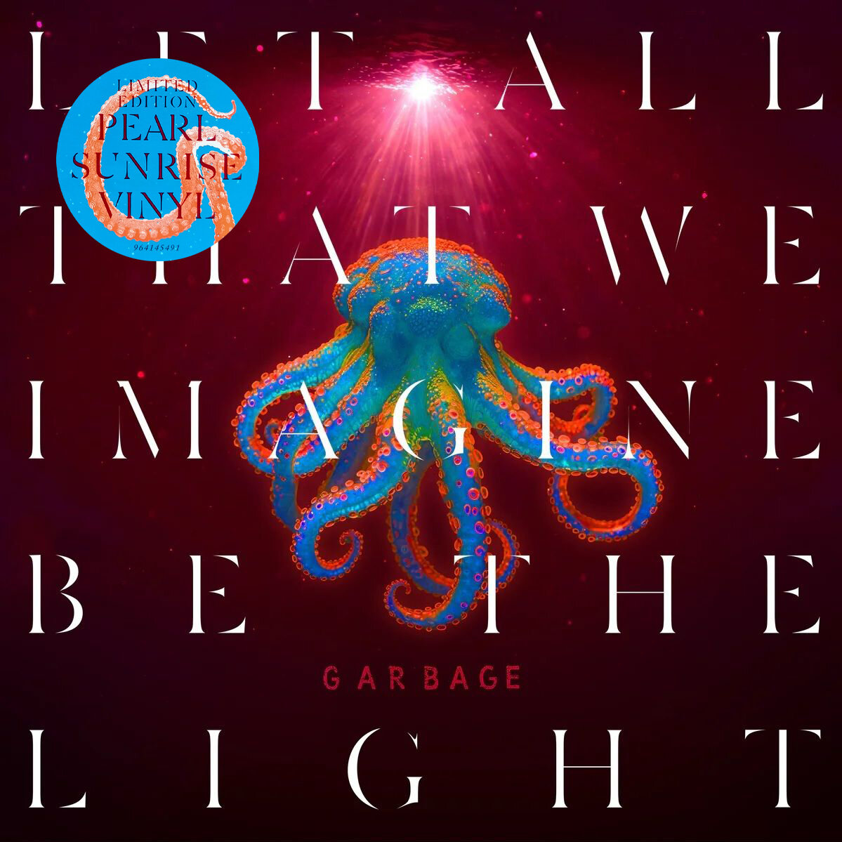 Виниловая пластинка Garbage - "Let All That We Imagine Be The Light [Pearl Sunrise Vinyl]" (Stun Volume)