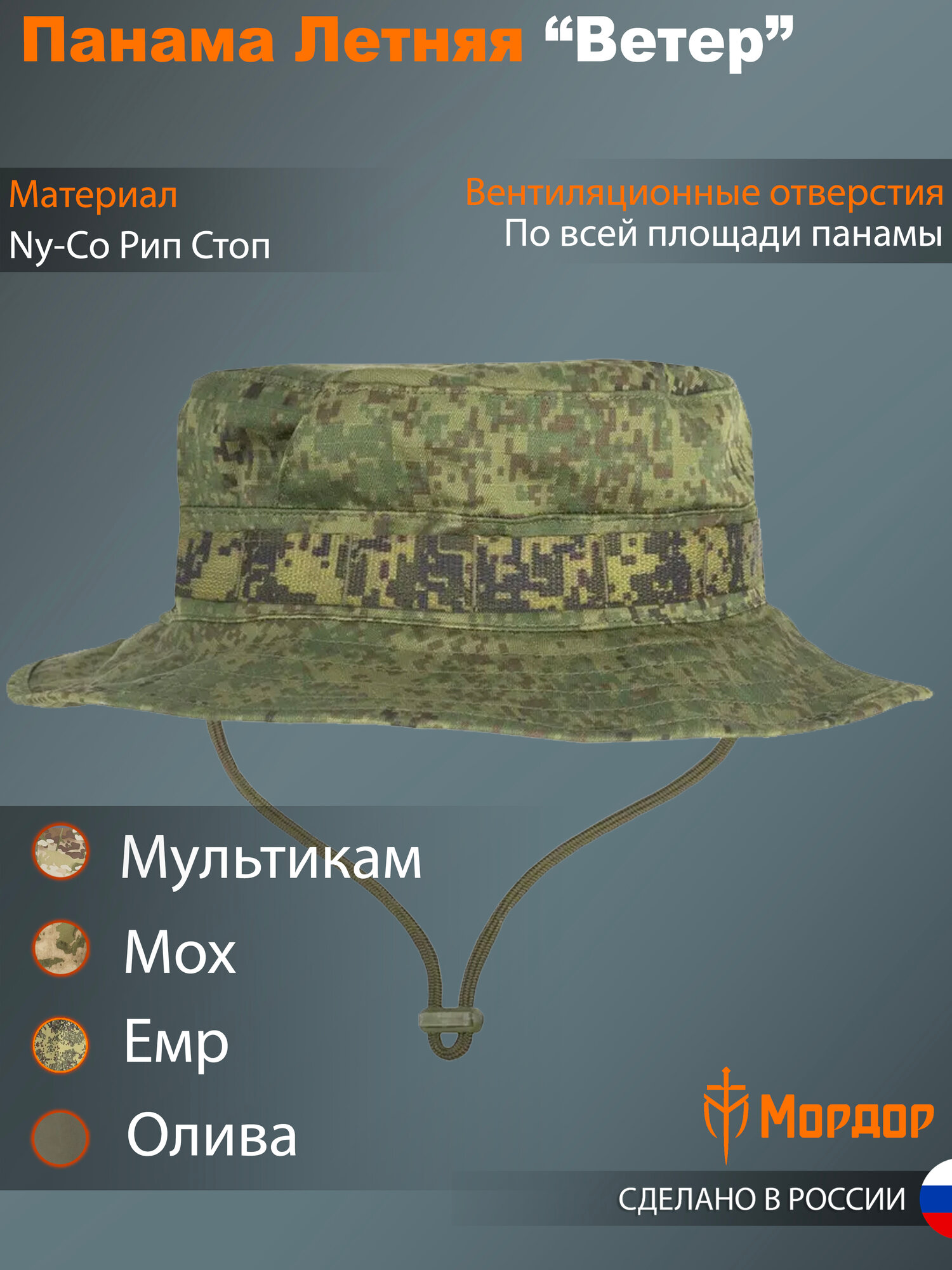 Панама Базовая коллекция для взрослых и детей