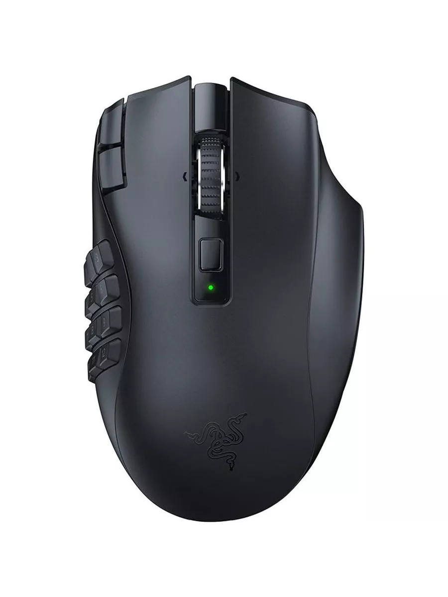 Мышь Razer Naga V2, беспроводная, 19 программируемых кнопок, оптический сенсор Focus Pro