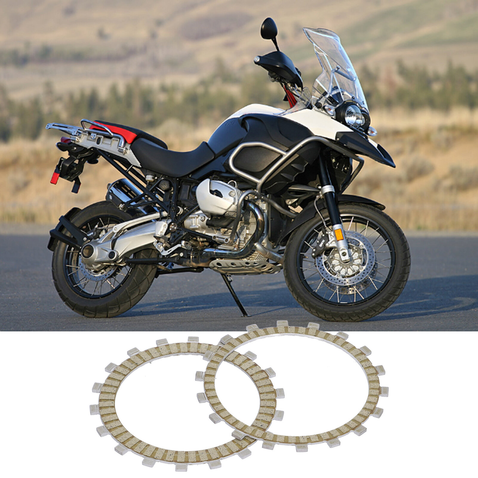 Комплект фрикционных дисков сцепления, 8 шт, замена для R1200GS R1250GS R1200RT R1200R R1200RS