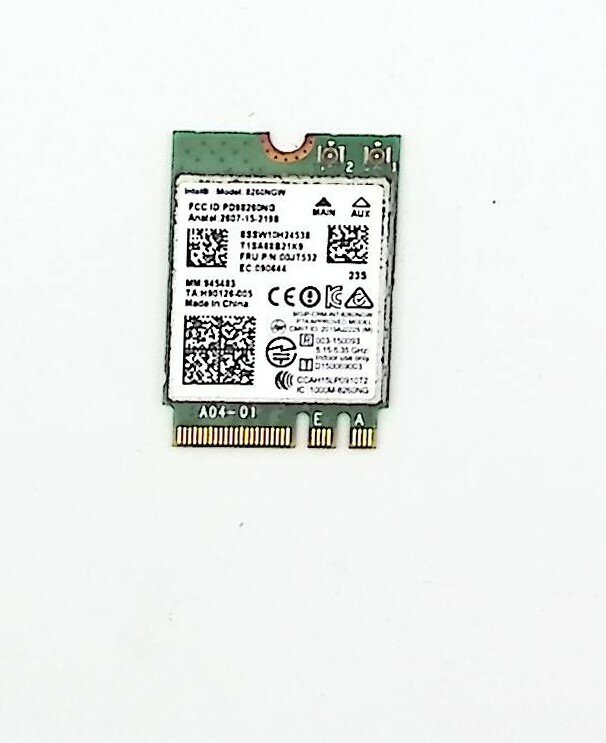 Модуль Wi-Fi + Bluetooth Intel 8260