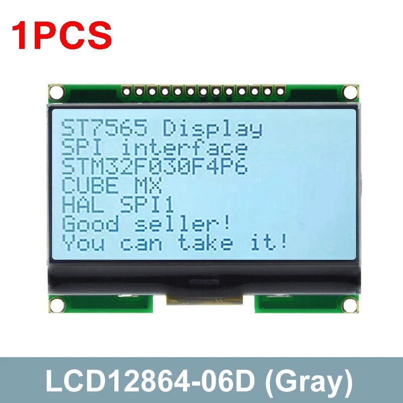 ЖК-модуль TZT LCD12864-06D 1PCS Gray