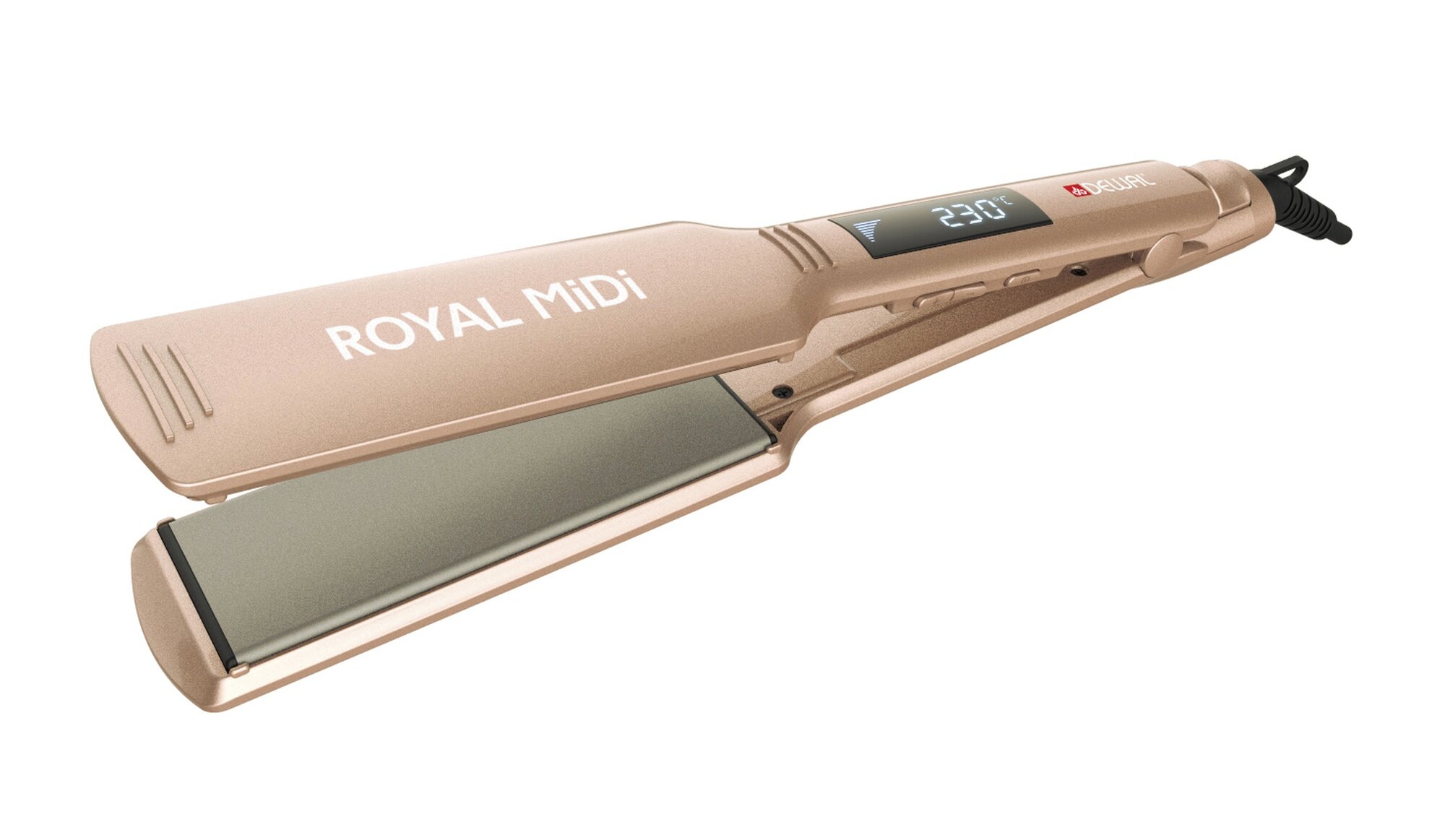 Щипцы-выпрямители DEWAL ROYAL Midi 03-404, 75Вт, 43x120мм, 360° вращение шнура