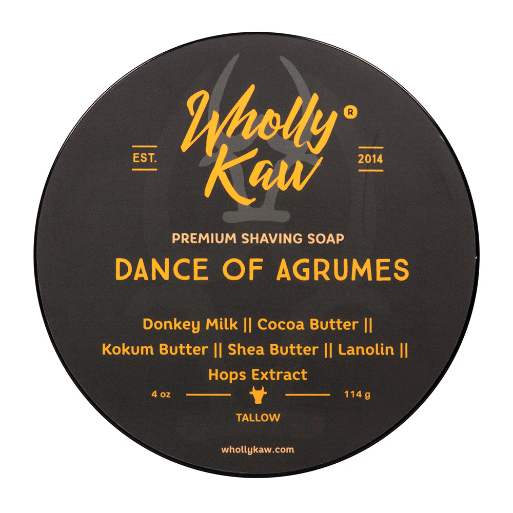 Мыло для бритья Wholly Kaw Dance of Agrumes Shaving Soap, 114 гр.