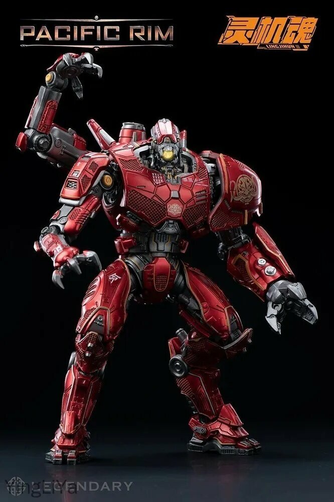 Фигурка Тихоокеанский рубеж егерь Багровый Тайфун / Pacific Rim jaeger Crimson Typhoon
