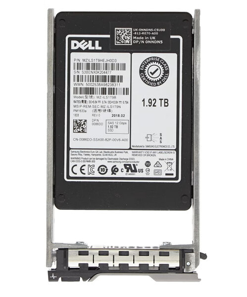 Жесткий диск Dell 086DD 1.92TB SAS 2,5" SSD