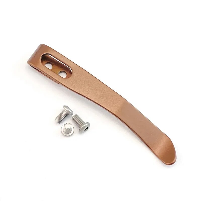 Зажим для ножа Rose Gold, сталь 420, 1pc