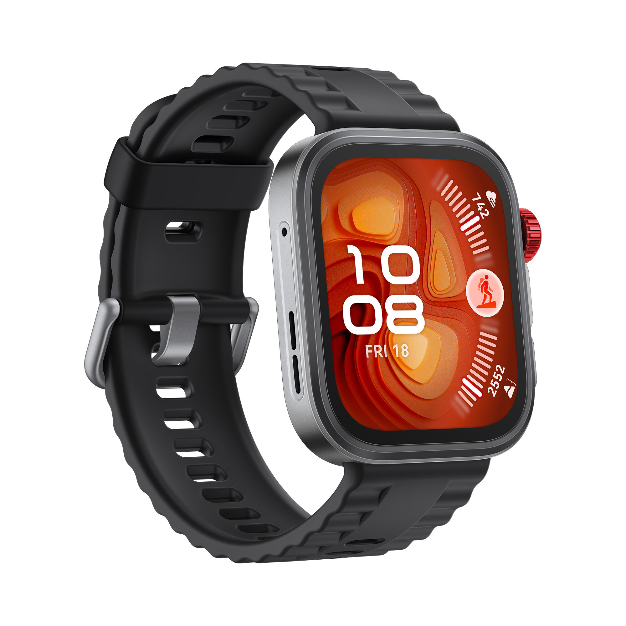 Смарт часы HUAWEI WATCH FIT 4 Pro , 44,5 мм , черный ремешок