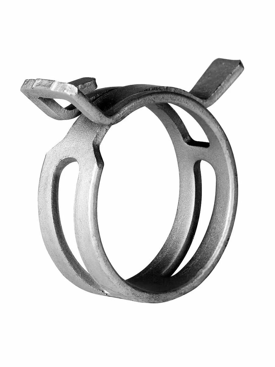 Хомут 4шт. пружинный 36х12мм ленточный