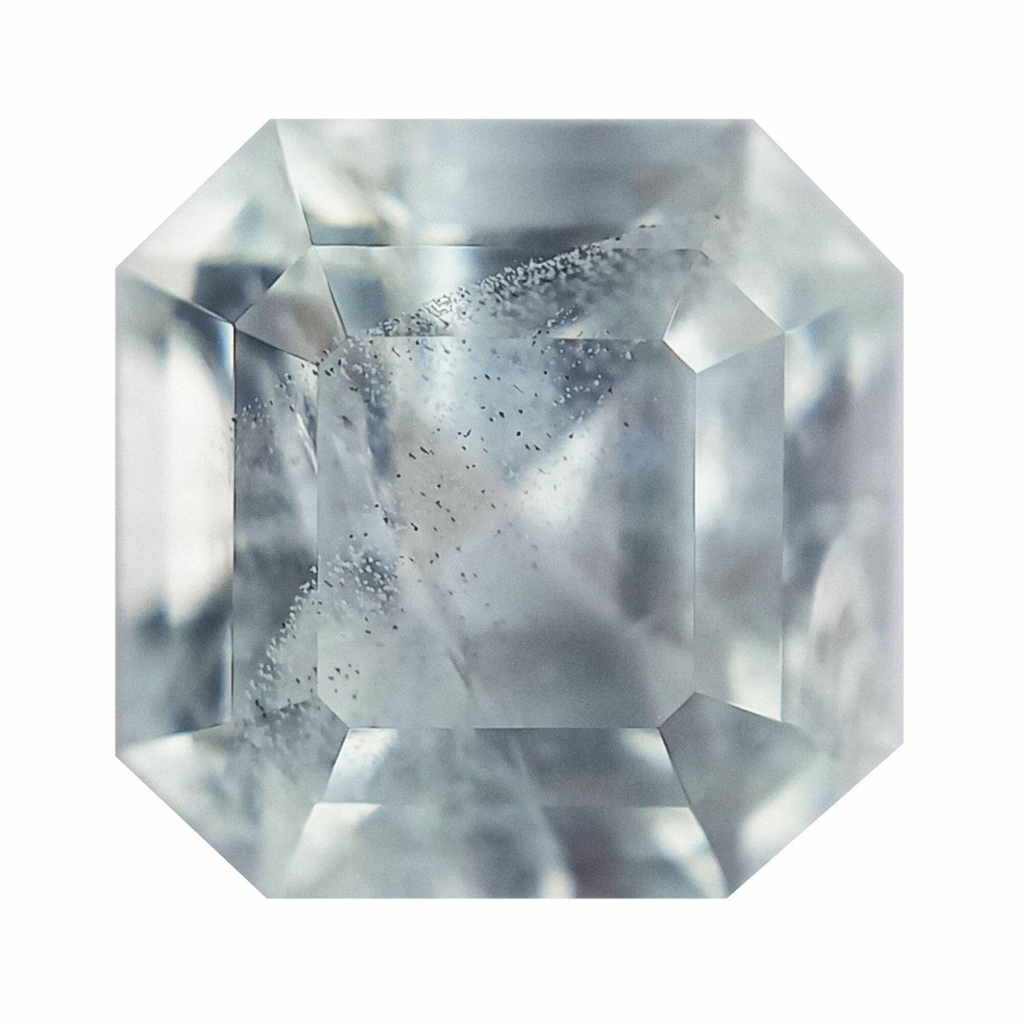 Аквамарин С Шерлом 1.70 ct. (Арт. 602)