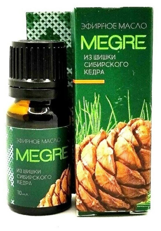 Эфирное масло из шишки сибирского кедра, 10 мл Звенящие кедры