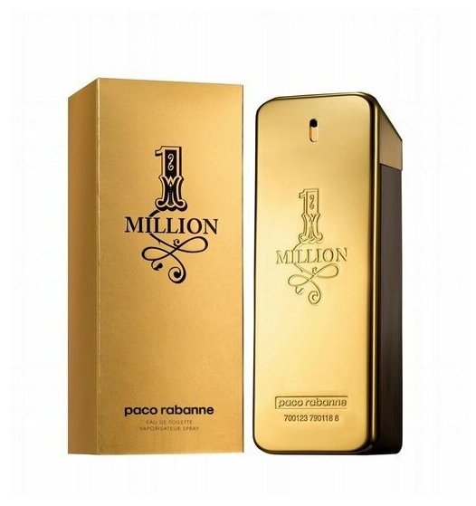 Paco Rabanne 1 Million 200мл, Туалетная вода мужская