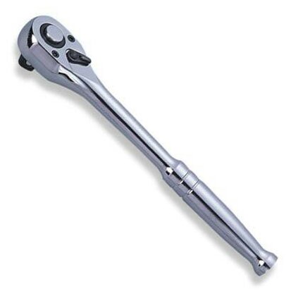 Трещотка JONNESWAY 47152, R2902A, 1/4", 125мм, атласная полировка