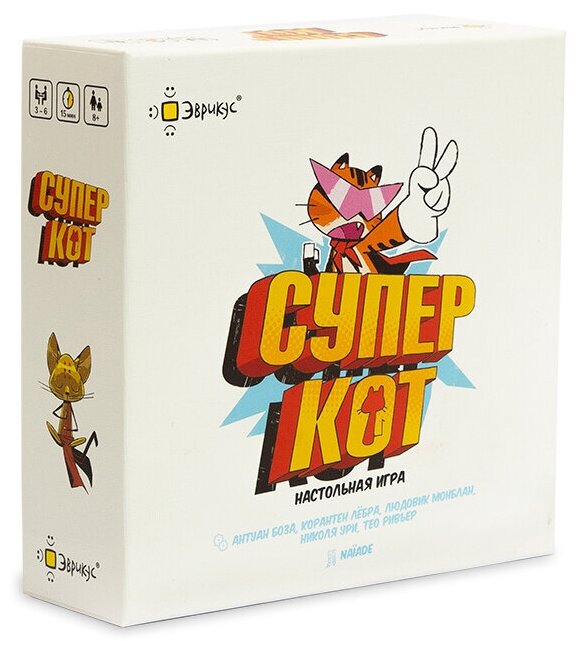 Настольная игра "Эврикус" "Суперкот" PG-11014
