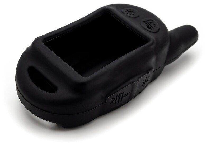 Чехол силиконовый Carprime для брелока ( пульта ) автосигнализации Cenmax ST-5 / ST-10 (Цвет черный)