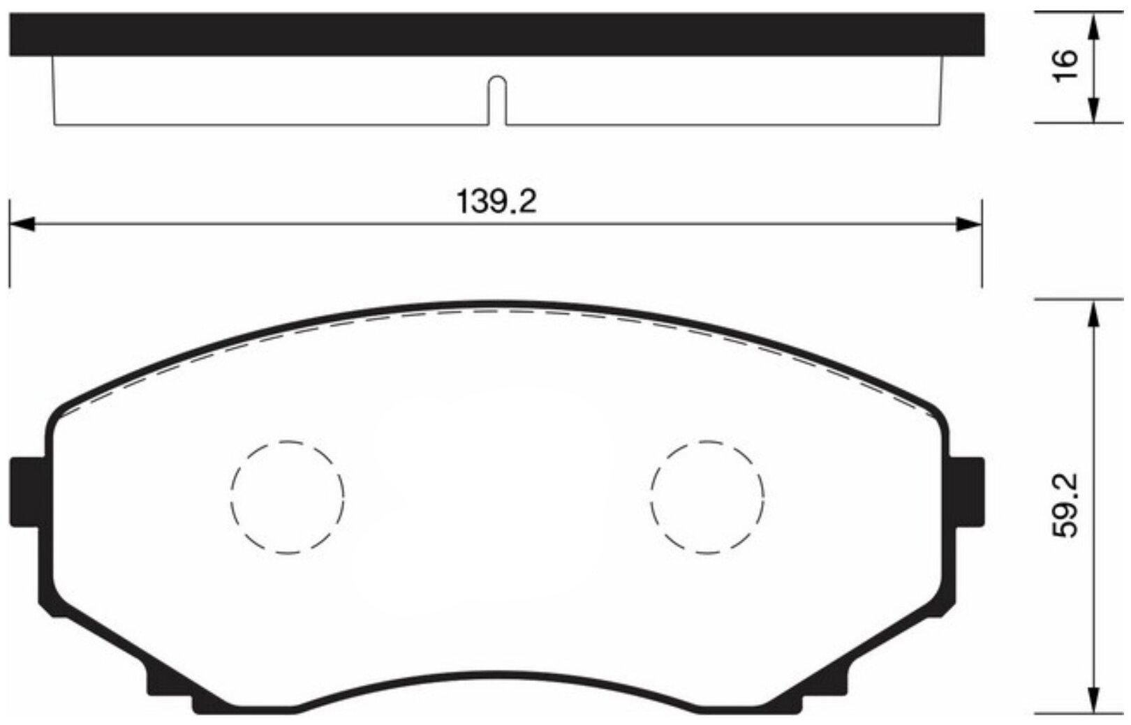 Колодки тормозные дисковые Sangsin brake арт. sp1527a