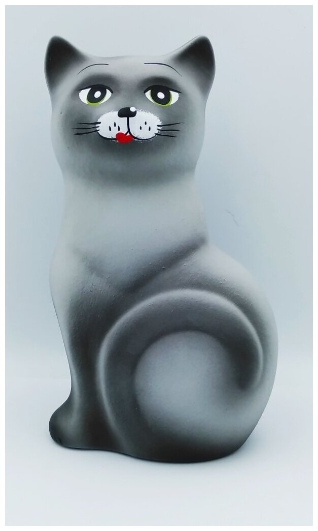 Копилка для денег Кот Приходи покупай 10х14х23см керамика, копилка большая детская для монет для интерьера, сувениры и подарки, декоративная для дома