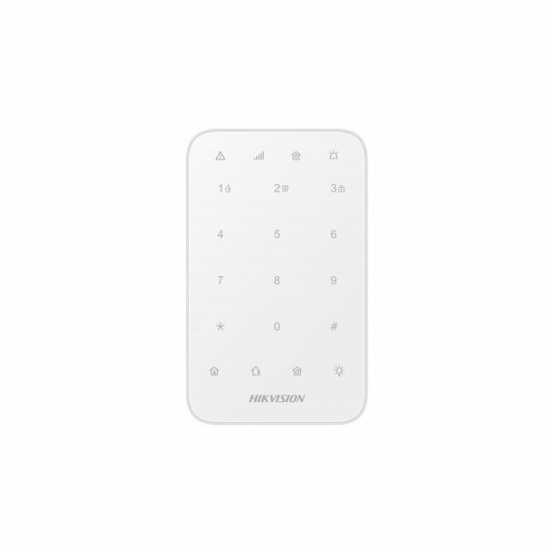 Hikvision DS-PK1-E-WE Беспроводная LED-клавиатура (AX PRO)