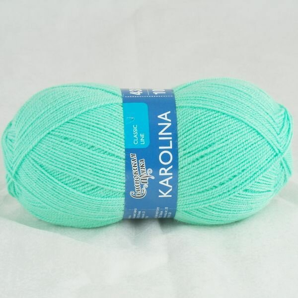 Пряжа Московская шерстопрядильная фабрика Каролина (Karolina) МШФ, весна_NEW - 10899, 100% акрил, 5 мотков, 100 г, 435 м.