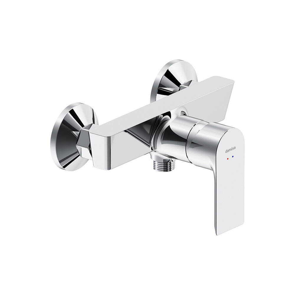 Смеситель для душа Damixa Timber, латунь, цвет глянцевый хром