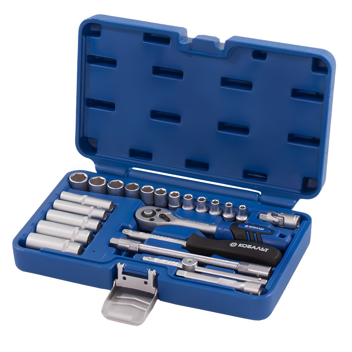 Набор инструментов 23 пр. (1/4') кобальт 010201-23