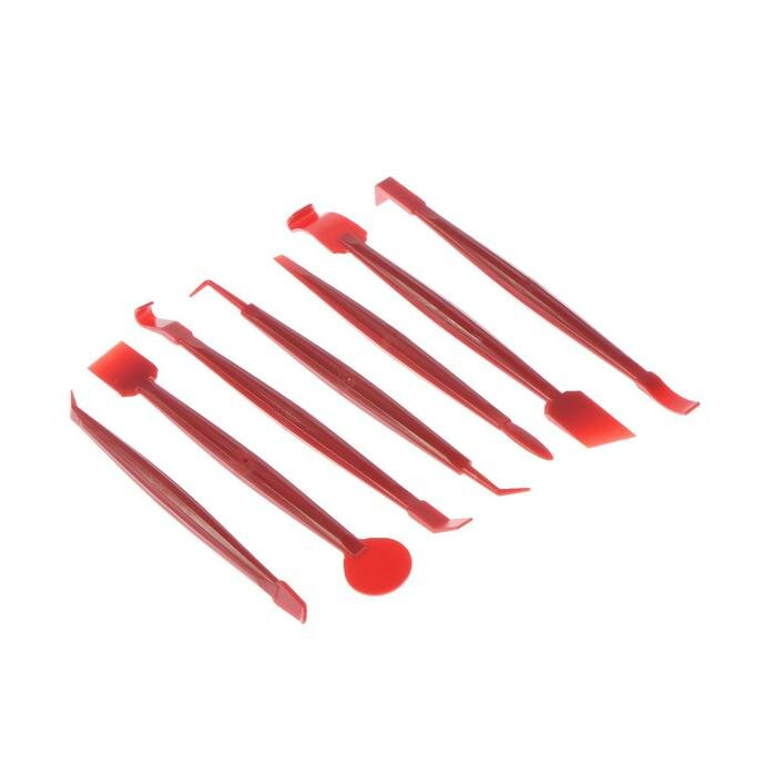 Набор инструментов КНР Для разбора пластика в авто, 7 предметов