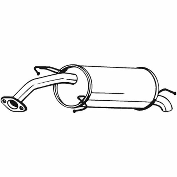 Глушитель выхлопных газов конечный, BOSAL 141-219 (1 шт.)