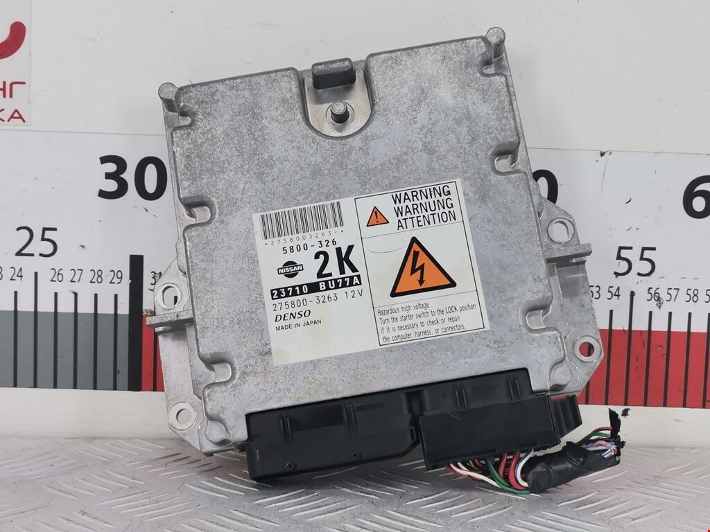 Блок управления двигателем Nissan Almera_Tino 23710BU772 арт. 1523470