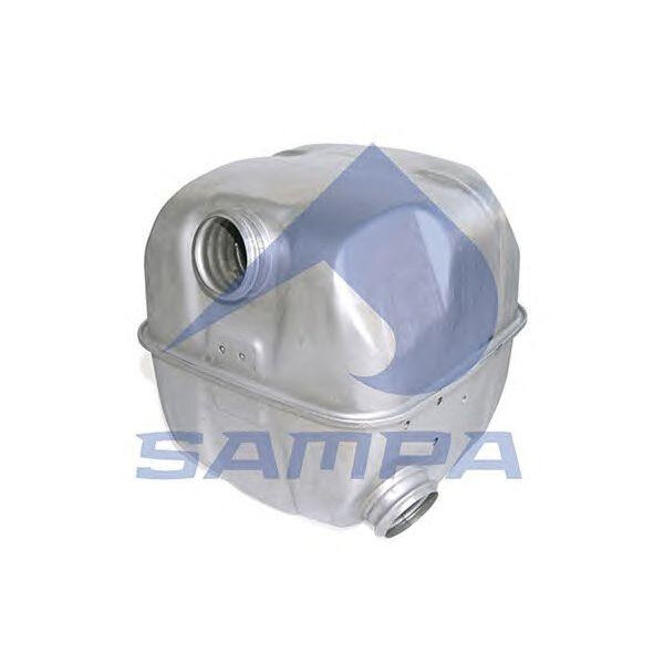 Средний / конечный глушитель ОГ, SAMPA 041.231 (1 шт.)