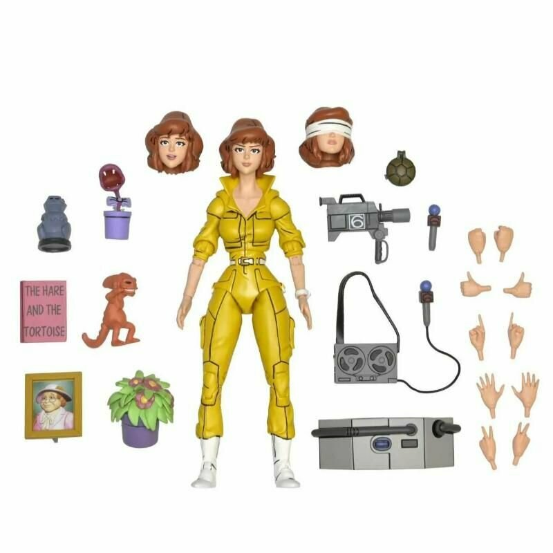 Эйприл О Нил Фигурка из мкльтсериала Черепашки ниндзя NECA коллекционная