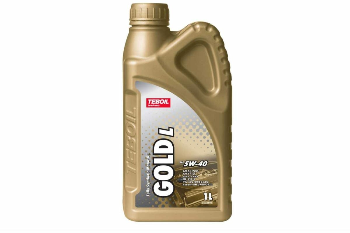 Масло моторное TEBOIL Gold L 5W-40 Канистра 1л (TZK) 3475040