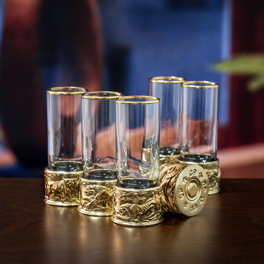 Набор стопок для водки Животный мир