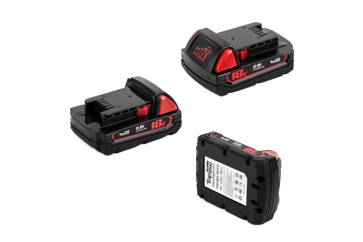 Аккумулятор для Milwaukee. 18V 2.0Ah (Li-Ion) PN: 48-11-1811