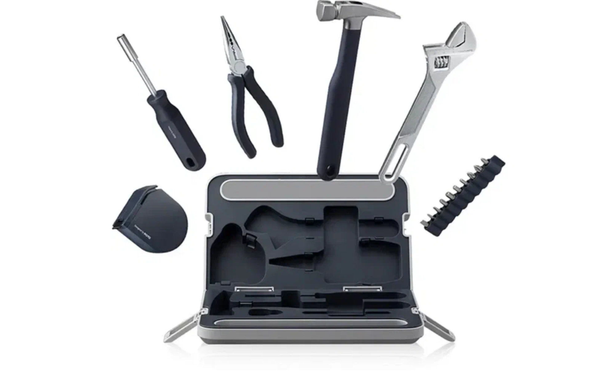 Набор инструментов HOTO Manual Tool Set QWSGJ002 (серый)
