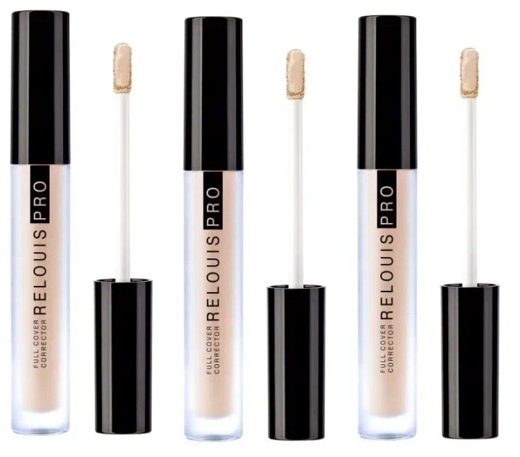 Корректор Relouis Pro Full Cover, тон 20 Natural, 3 шт