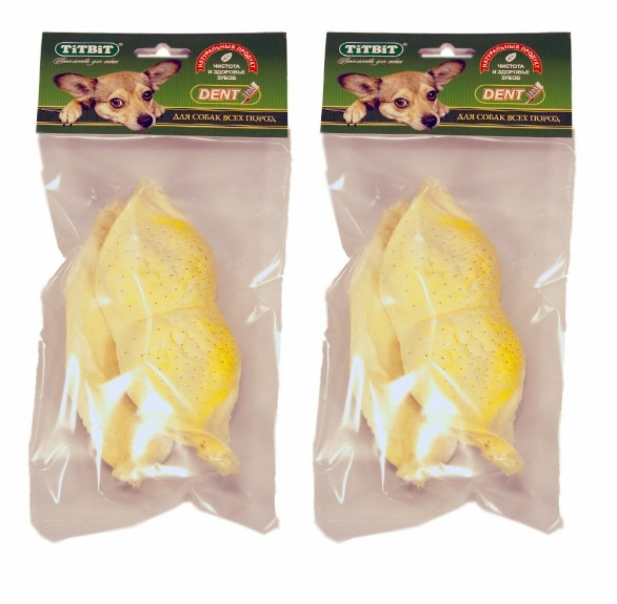 Titbit Лакомство для собак Губы говяжьи, 2 уп