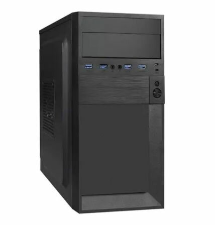 Компьютерный корпус ExeGate BAA-105U4-01-AAA350 (EX291150RUS) черный - Mini Tower, Micro-ATX, Mini-ITX, USB 2.0 Type-A