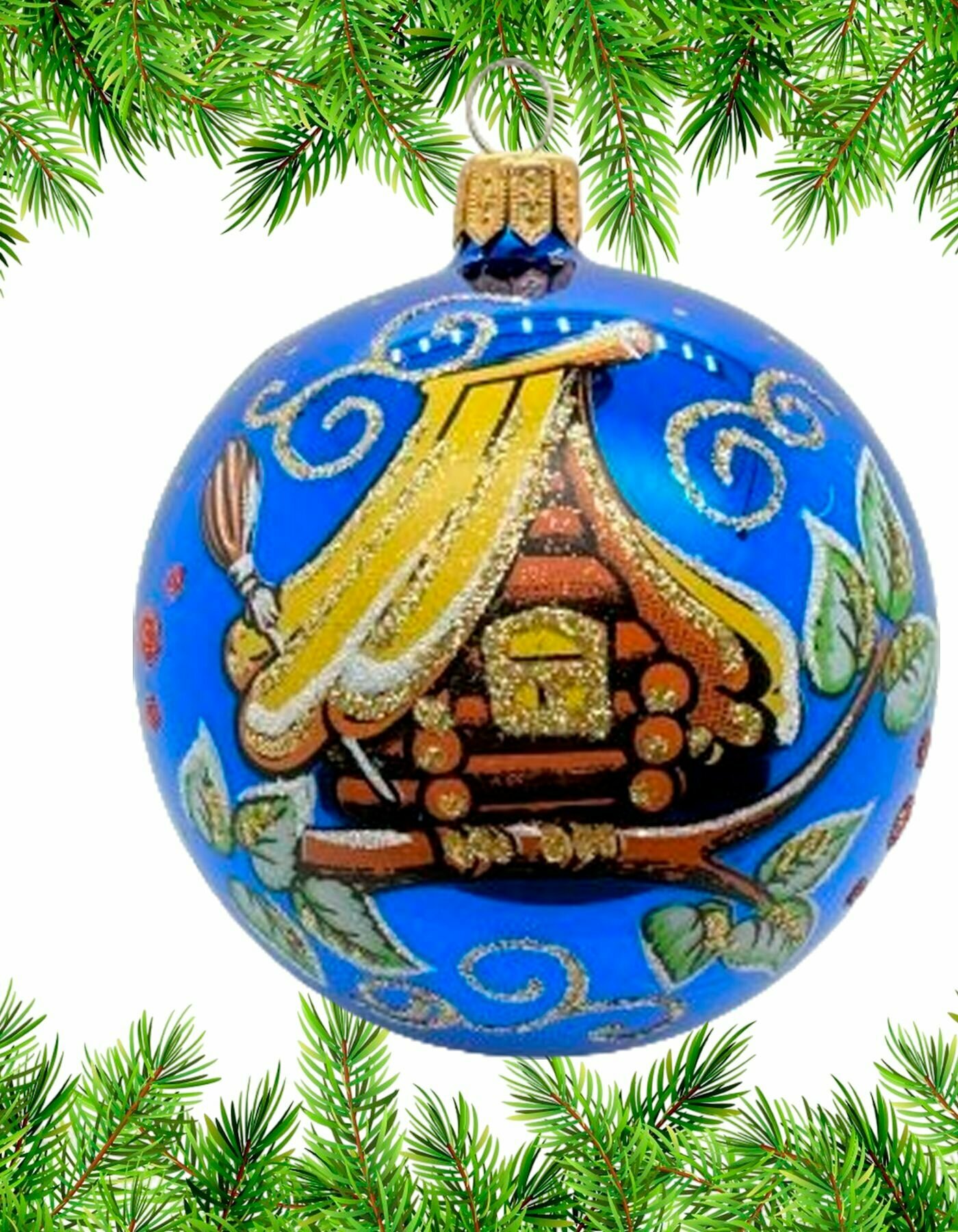 Шар 75мм "Шутка", синий