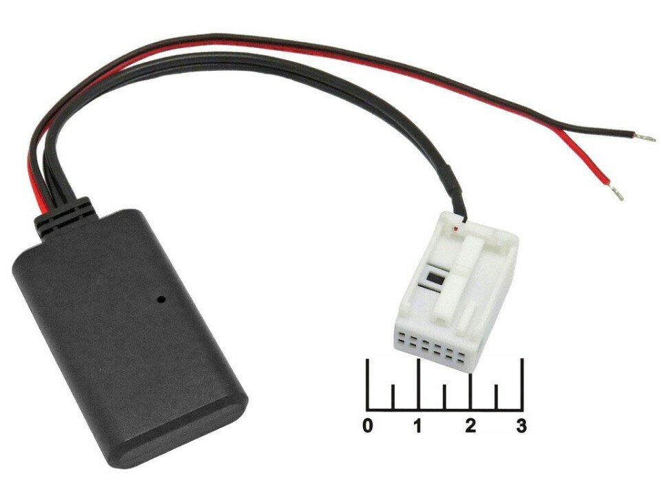 Переходник к автомагнитоле AUX IN Peugeot/Citroen/BMW 12pin bluetooth стерео ресивер