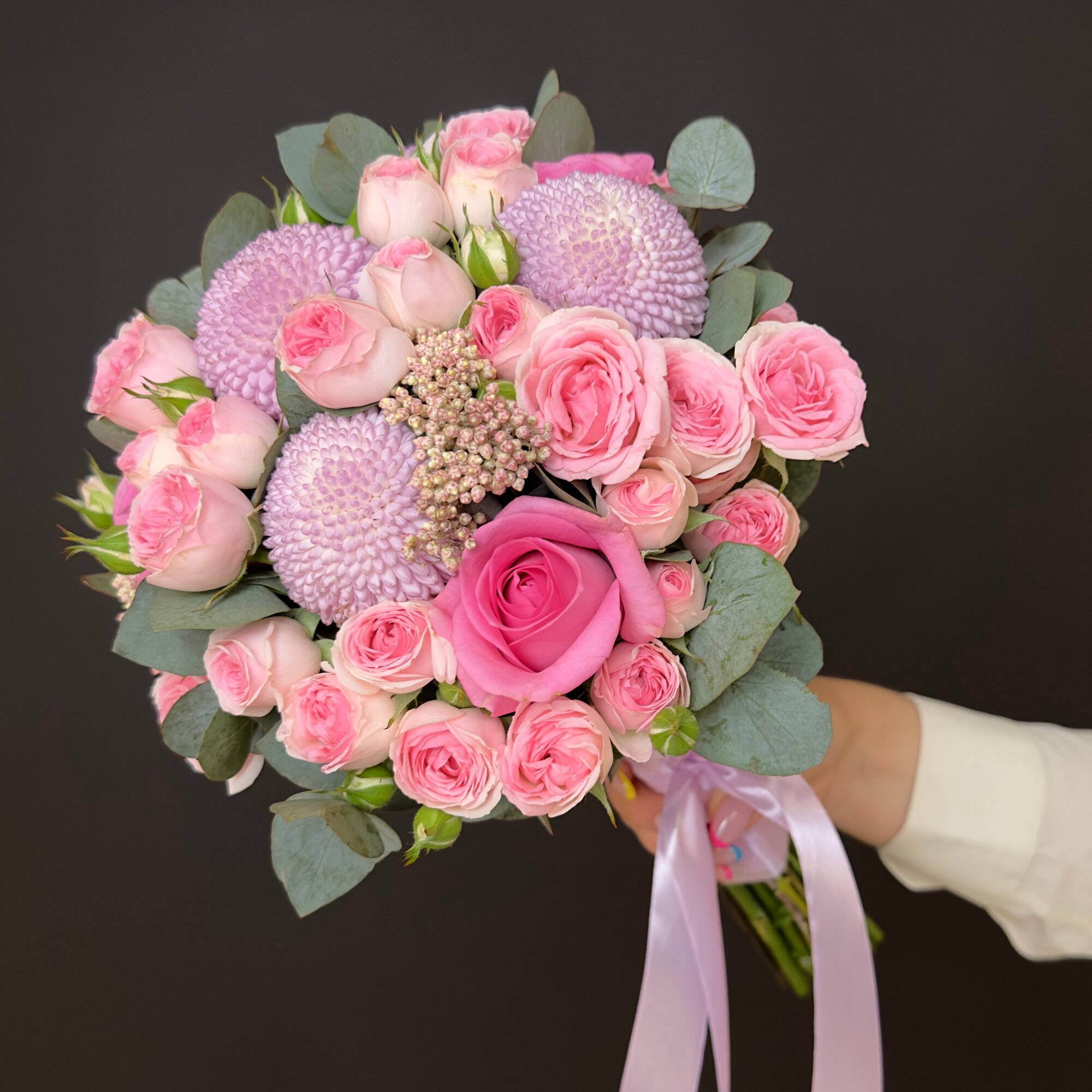 Свадебный букет цветов № 3