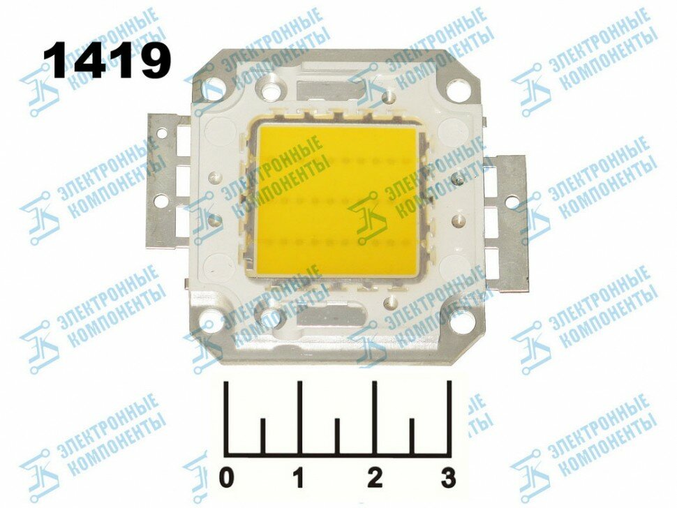 Светодиод LED 30W белый теплый 30-36V 3000K HL030WW