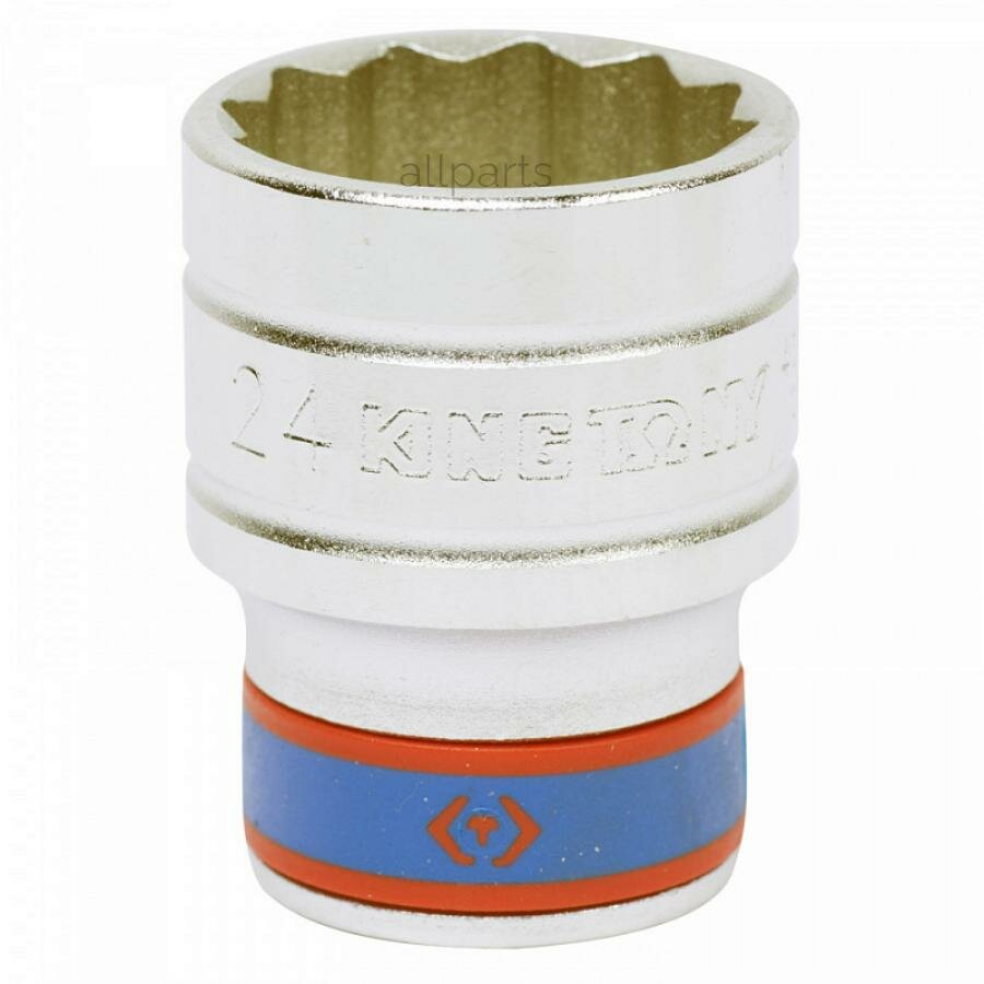 KING TONY 433024M Головка торцевая стандартная двенадцатигранная 1/2, 24 мм KING TONY 433024M