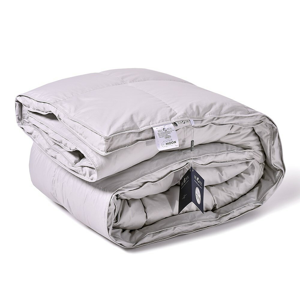 Одеяло пуховое кассетное SATURN gray евро (200*200) евро