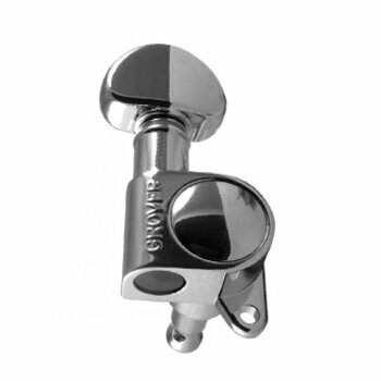 Колки 3+3 GROVER 205C, мини, хром