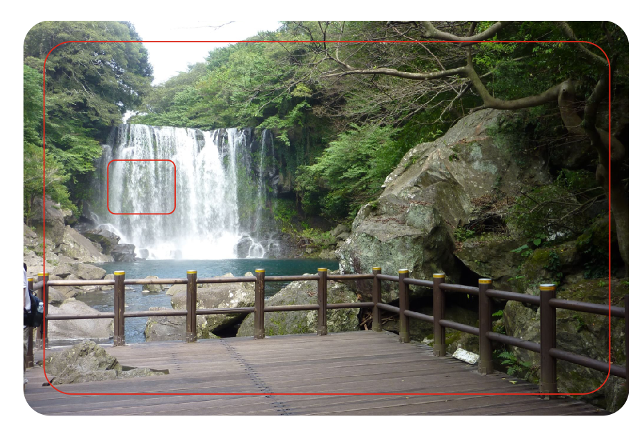 Наклейка на банковскую карту с городом Чеджу