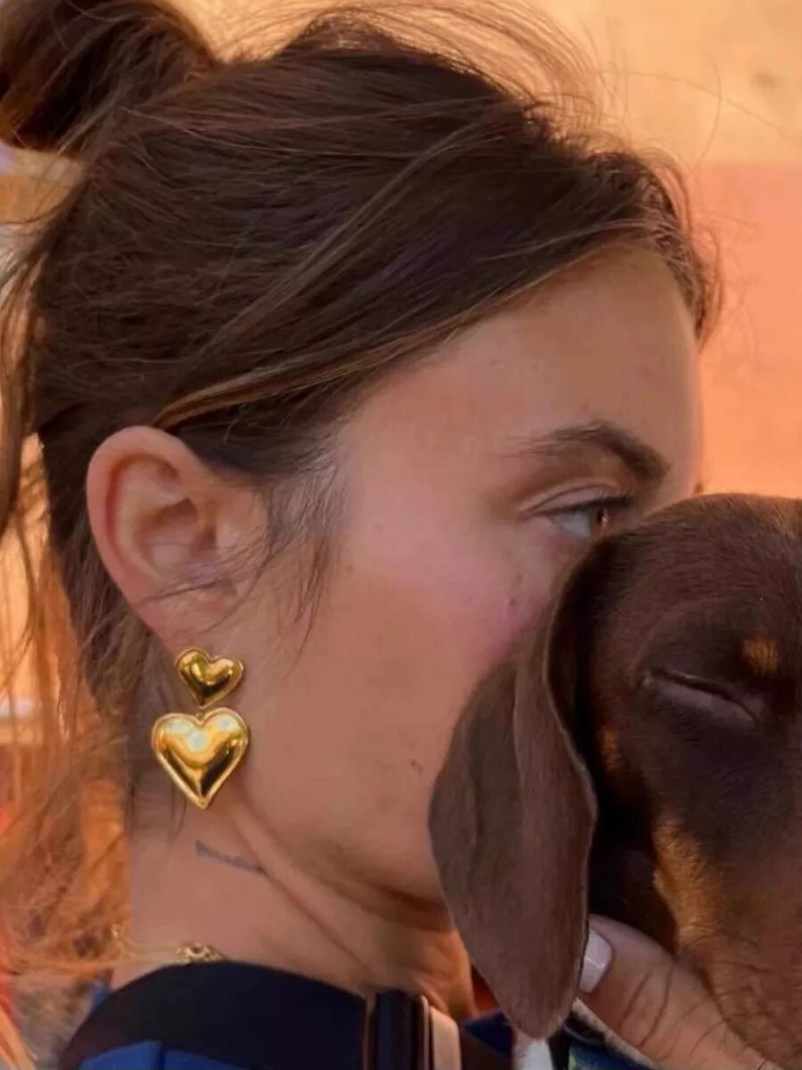 Серьги пусеты