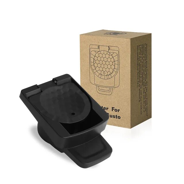 ICafilas Адаптер для Dolce Gusto к Nespresso Черный, 1 Adapter