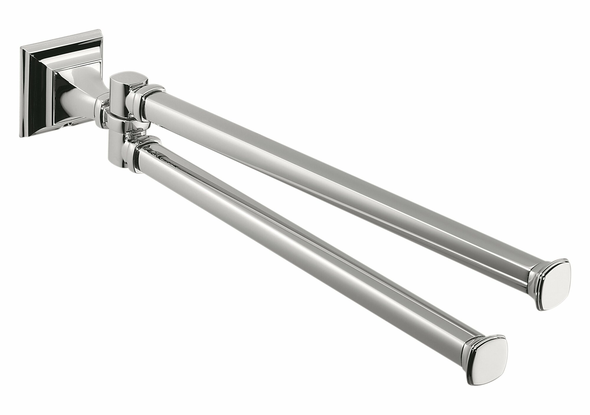 Держатель для полотенец Colombo Portofino, двойной, 415мм, хром B3212