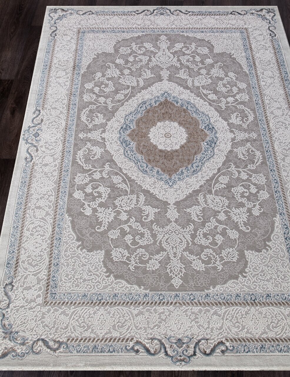 Турецкий прямоугольный ковер на пол 160 на 230 см в гостиную, зал, спальню, кухню, детскую, прихожую, кабинет, комнату